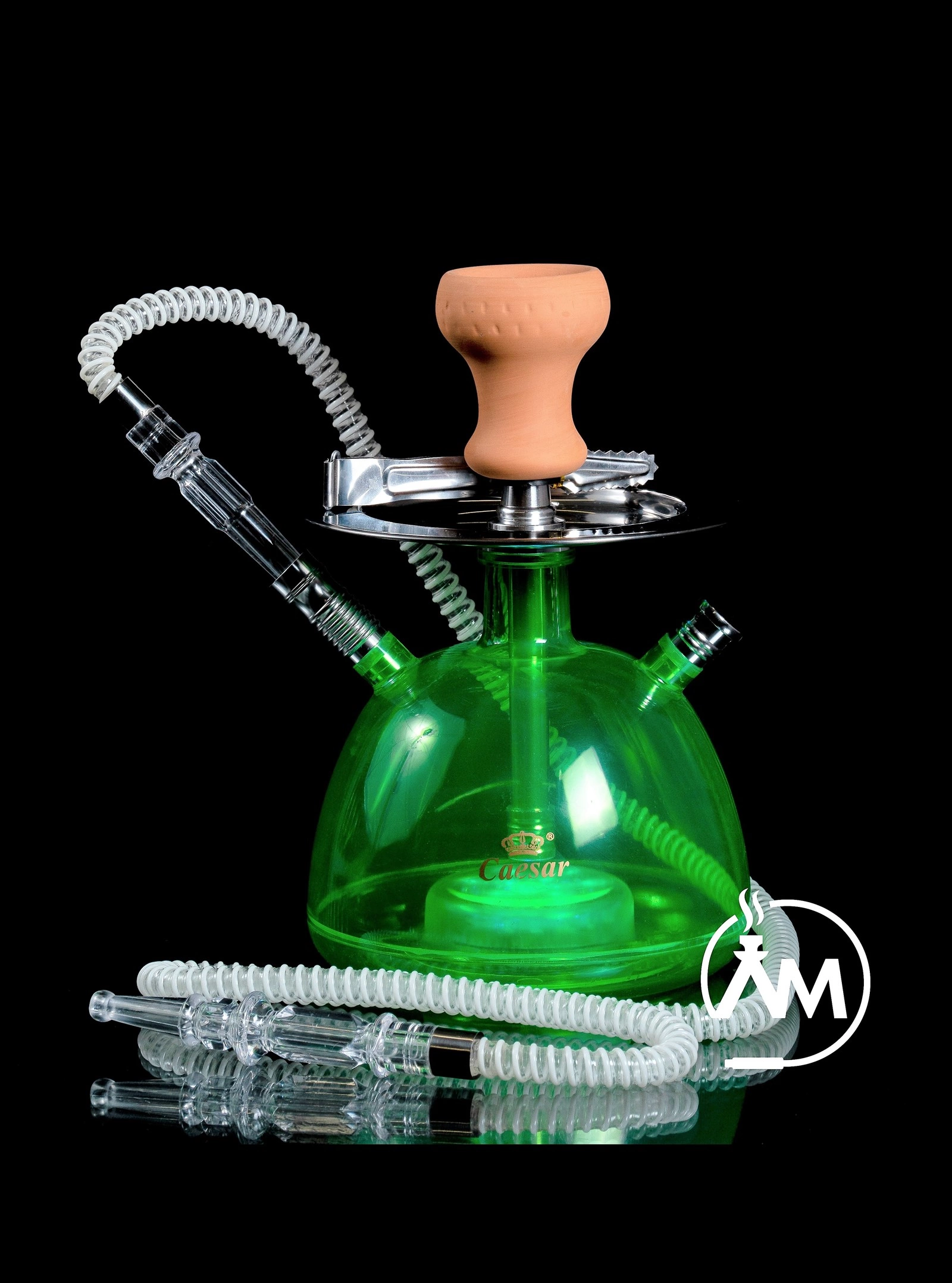 Caesar Queen Shisha - Green - Al Madina Shisha Shop, 45,00