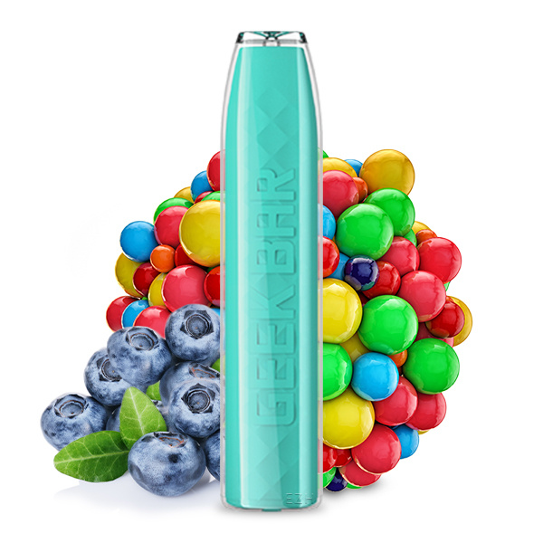 Geek Bar - Einweg E-Shisha ca. 575 Züge - Blueberry Bubble Gum - Al M ...