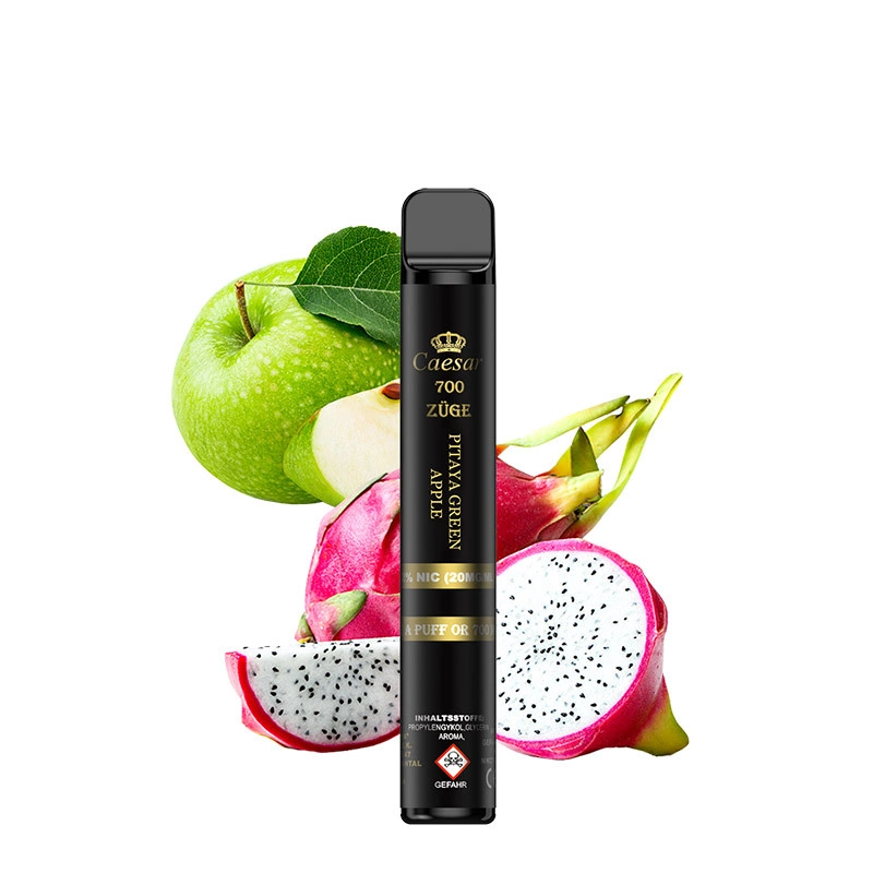 Caesar Vape - Einweg E-Shisha ca. 700 Züge - Pitaya Green Apple - 20 ...